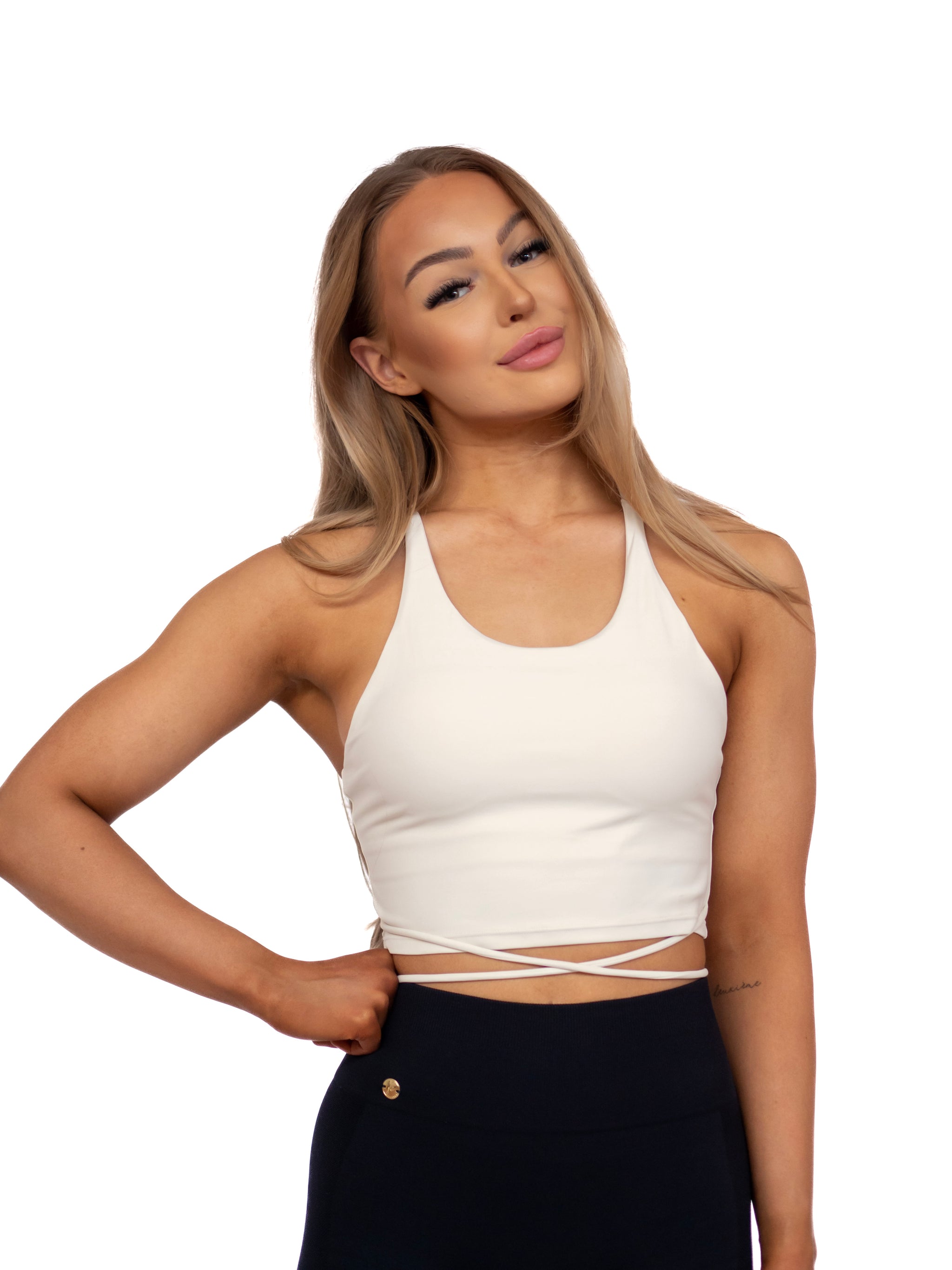 Serenity Top - Creamy White - Freshly Sportswear